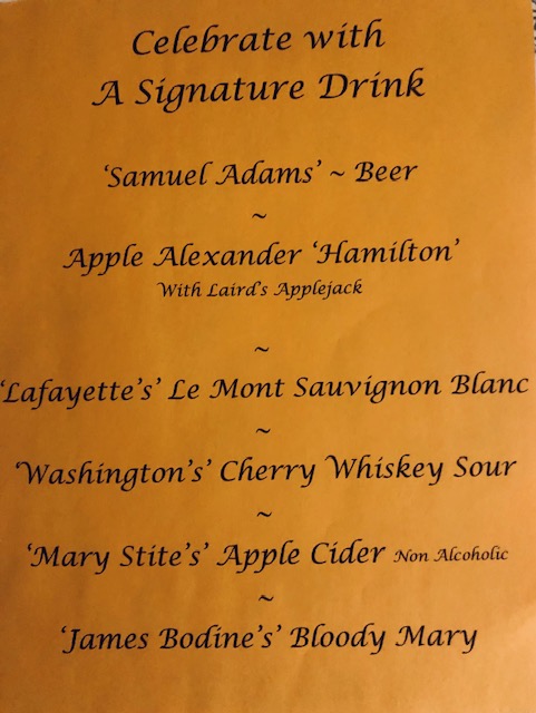 Tavern Tidbits at the Cranbury Inn