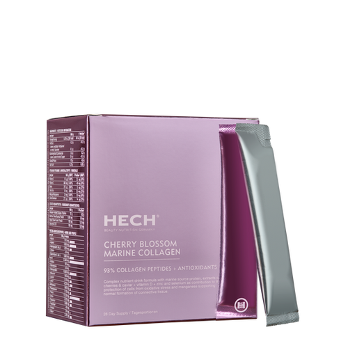 HECH Cherry Blossom Marine Collagen 28 Sachets 140g | Lintons Beauty World