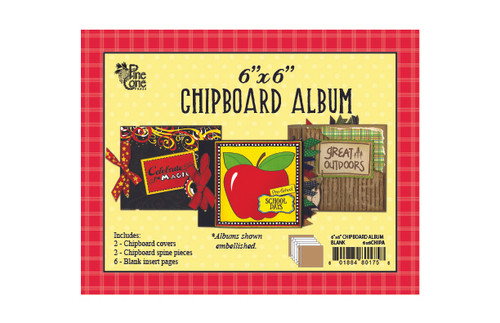 6x6 Blank Chipboard Album | pineconepress