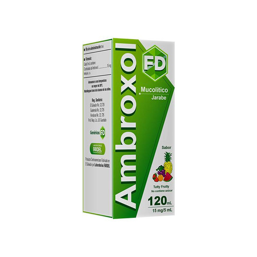 Ambroxol FD® Syrup – Tutti Frutti Flavor | Mucolytic & Expectorant ...