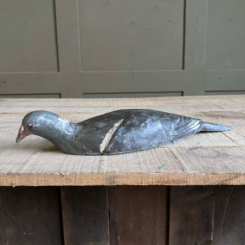 Antique metal pigeon decoy - 'John Peskett' | Marc Kitchen-Smith