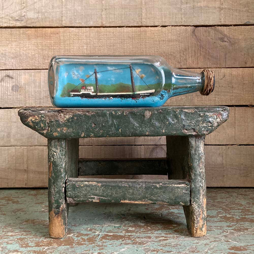 SOLD - Ship in a Bottle - 'Valerie' | Marc Kitchen-Smith