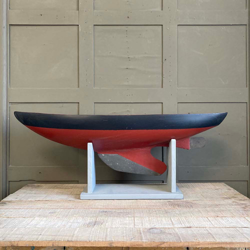 Vintage pond yacht hull (large red) | Marc Kitchen-Smith