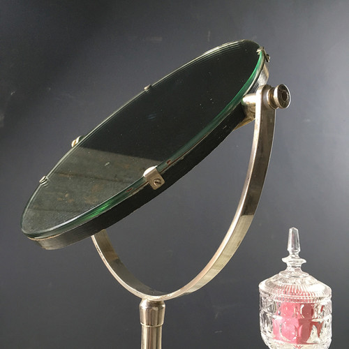 NOW SOLD - Chrome shop counter mirror | Marc Kitchen-Smith