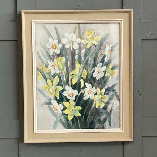 SOLD - Daffodils - watercolour painting | Marc Kitchen-Smith