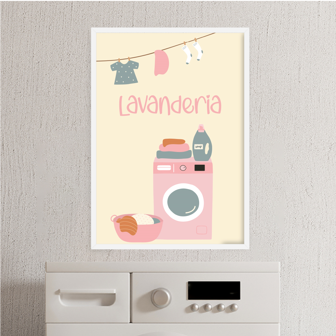 Quadros para Lavanderia para Imprimir | Imprinté