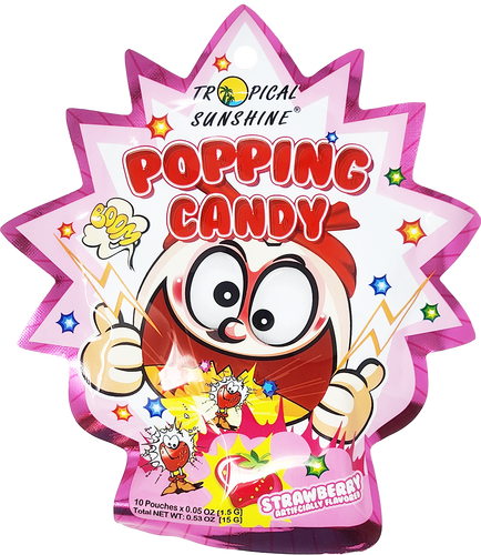 STRAWBERRY POPPING CANDY | Truong Enterprises