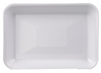 WHITE FOAM TRAY (2 REG) | Truong Enterprises
