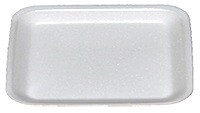 WHITE FOAM TRAY (8X5X5/8) | Truong Enterprises