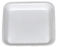 WHITE FOAM TRAY (5X5X5/8) | Truong Enterprises