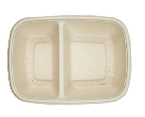 Lunch Box rectangular 900 ml biodegradable OG-R900-2 | O Greenpack