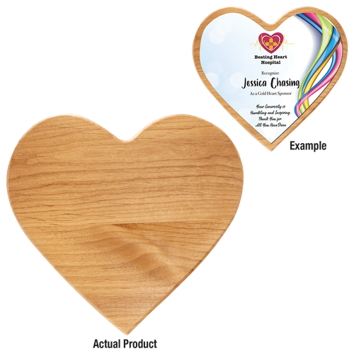 Heart Plaque | bjdengraving.com