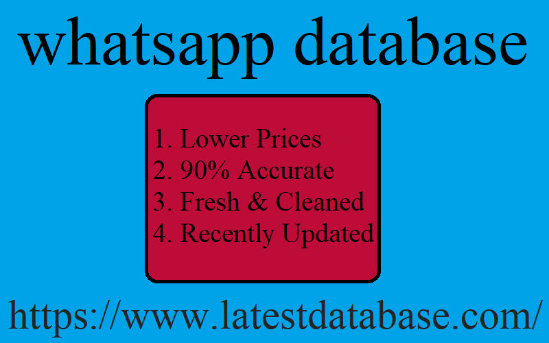 How Does a New Whatsapp Database | Hallmark Track Club