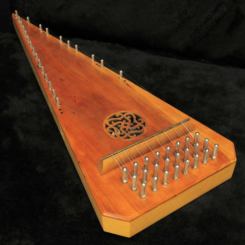 2 Octave Left-Handed Cherry Bowed Psaltery #4077 | Song of the Wood
