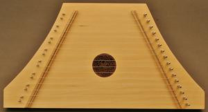 Custom Natural Plucked Psaltery | Song of the Wood