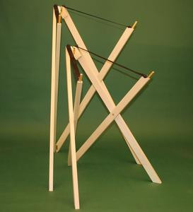 Hammered Dulcimer Stands (unfinished) | Song of the Wood