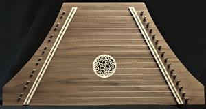Custom Walnut Plucked Psaltery | Song of the Wood