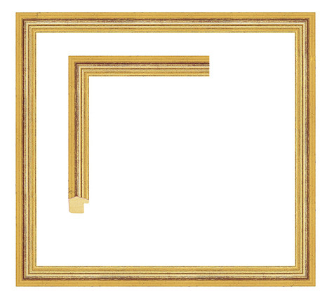 Small Size Gold Ready Made Picture Frame | Framecraft Bath