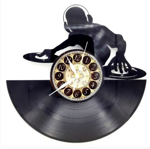 DISK JOCKY | vinyl record clocks