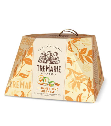 Tre Marie Traditional Milanese Panettone 1Kg | Symposium London
