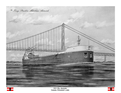 CSL Niagara | Tony Strublic Art