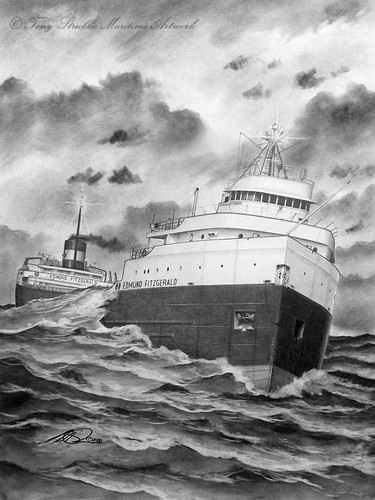 Edmund Fitzgerald (24) | Tony Strublic Art