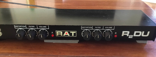 ProCo Rat R2DU Dual Distortion Rackmount with F/switch and adapter ...