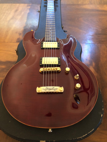 DBZ Imperial Solid Body Double Cutaway Electric Guitar - Flame Maple ...