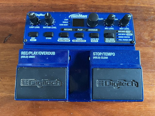 Digitech JamMan Looper Phrase Sampler Dual Pedal -incl. power supply ...