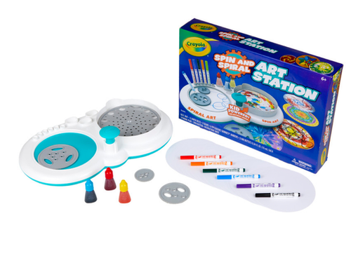 Crayons Spin n Spiral Art Station | Create It Supply St