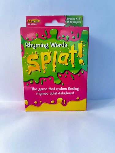Splat, Rhyming Words | Create It Supply St