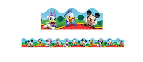 MICKEY MOUSE CLUBHOUSE CHARACTERS DECO TRIM | Create It Supply St