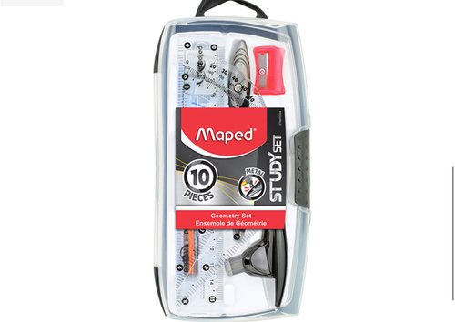 STUDY 10 PC COMPASS SET | Create It Supply St