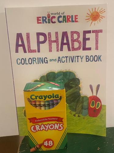 Eric Carle Very Hungry Caterpillar Alphabet Coloring- Activity Book ...