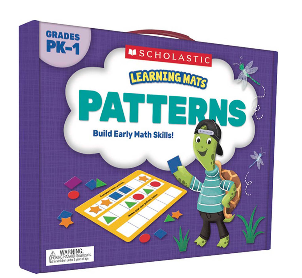 LEARNING MATS PATTERNS | Create It Supply St