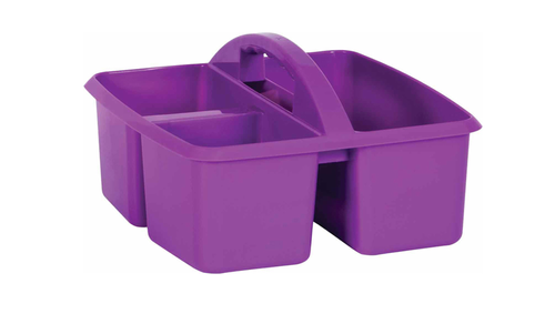 PURPLE PLASTIC STORAGE CADDY | Create It Supply St