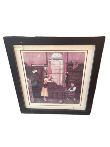 Norman Rockwell's “Marriage License” | Belle Arte Galleria