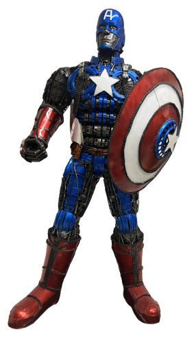 Captain America Transformer | Belle Arte Galleria