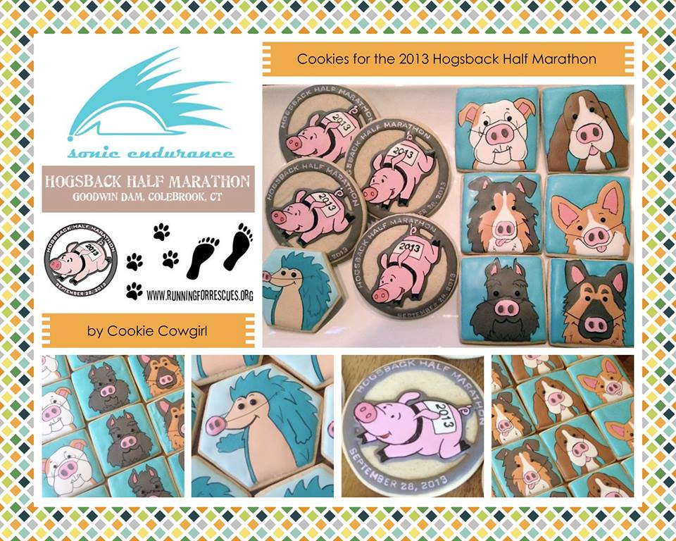 Hogsback Half Marathon cookies :)