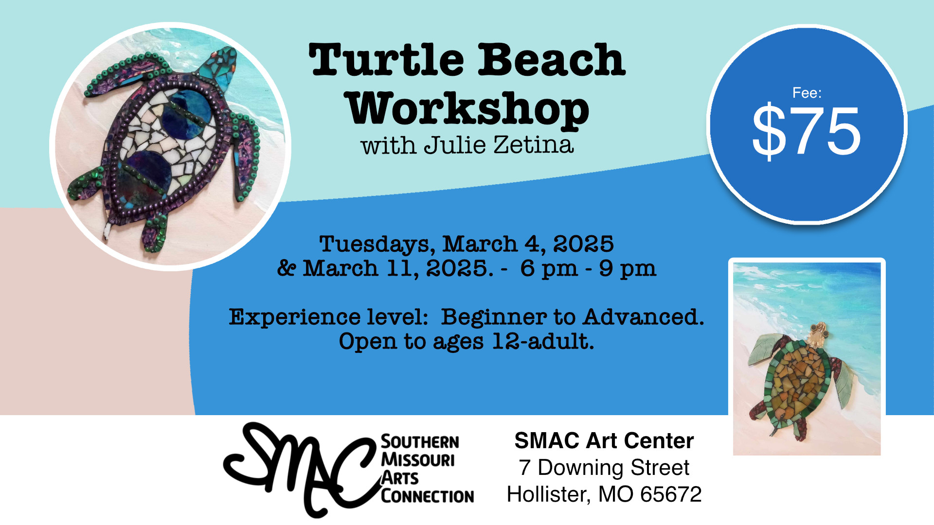 Turtle Beach Workshop with Julie Zetina | SMAC