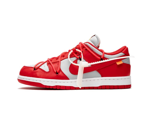 Nike Dunk Low Off-White University Red | InHand