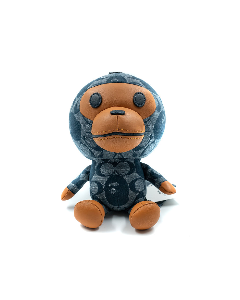 BAPE x Coach Baby Milo Plush Doll Navy | InHand