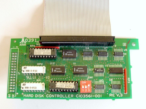 Atari MEGA STE carte ACSI / SCSI disque dur HARD DISK CONTROLLER ...