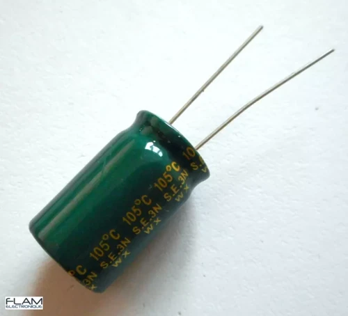 Condensateur SANYO 50V 1000uF - 21 x 13mm - High Quality Aluminium ...