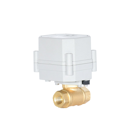 A20-C 2 Way Small Mini Electric Water Valve Electric Ball Valve 220v ...