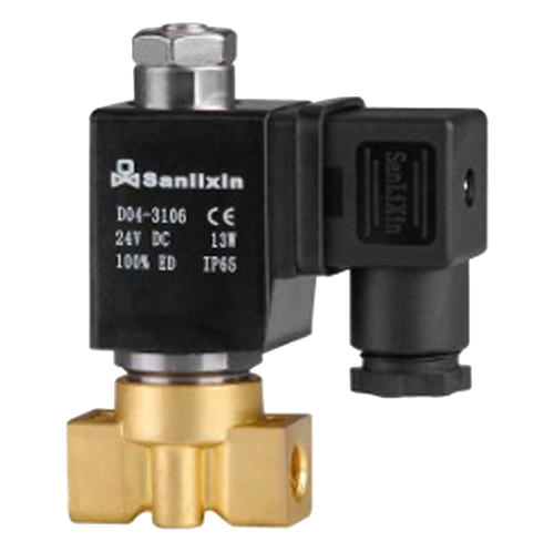 SLP Compact Series 2/2-Way Direct Acting Solenoid Valve • Normally Open ...