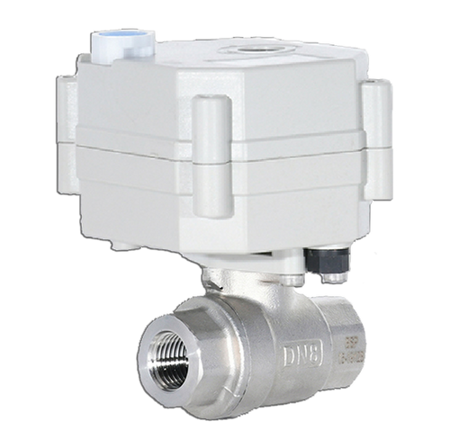 A20-T-S2-B Series 2 Way SS304 Electric Motorized Ball Valve | EWP USA