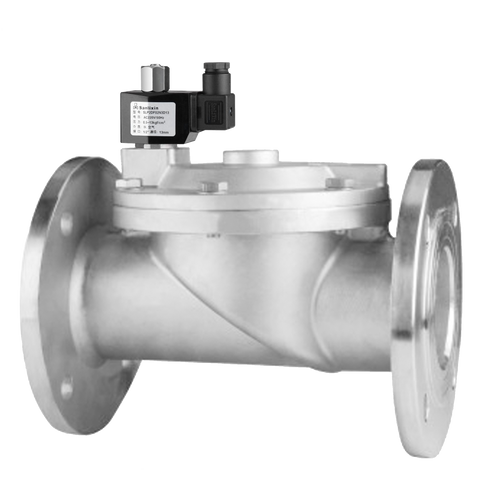 SLP 2/2-Way Flange Large Diameter Pilot Operated Solenoid Valve ...