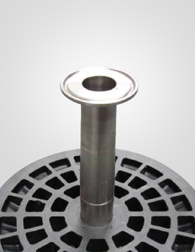 8" Side Port Permeate Port Option UF - Mechanical Coupling1.5"(Sanitary ...