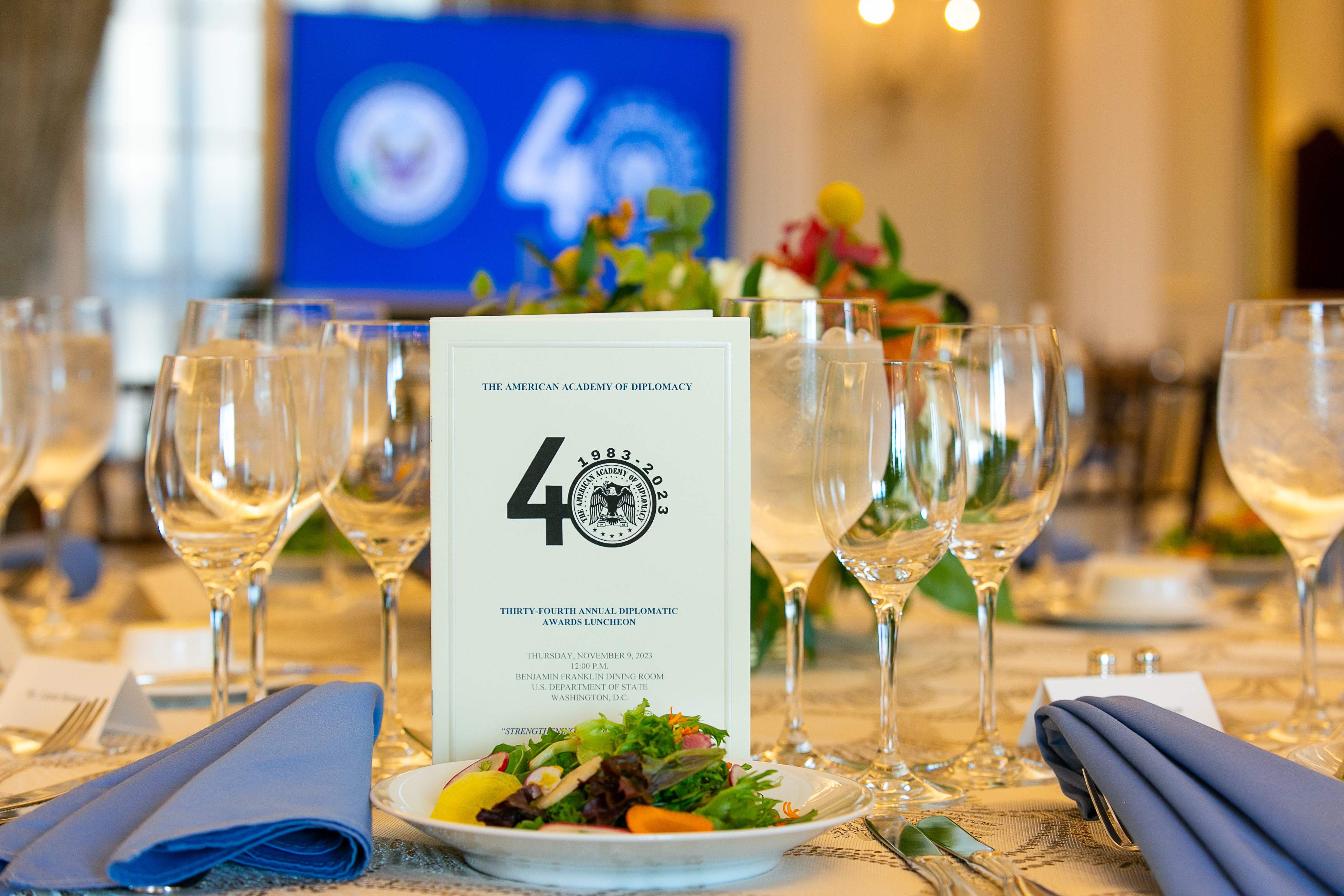 The 34th Annual Awards Luncheon | American Academy of Diplomacy